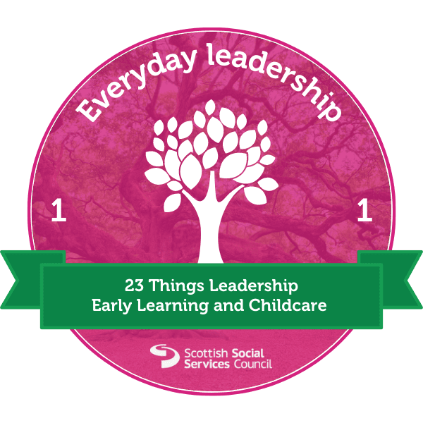 SSSC Open Badges | ELC Leadership 23 Things - Completed Them All - SSSC ...